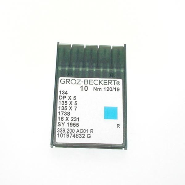 134 / DPx5 / 135x5 / 135x7 / 797 / SY1955 R (Nm 120/19) Jehla Groz-Beckert (R) | GARUDAN